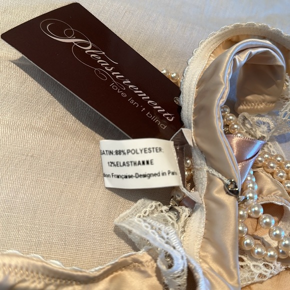 LJT | Intimates & Sleepwear | Ljt Paris Pleasurements Open Back Panty ...